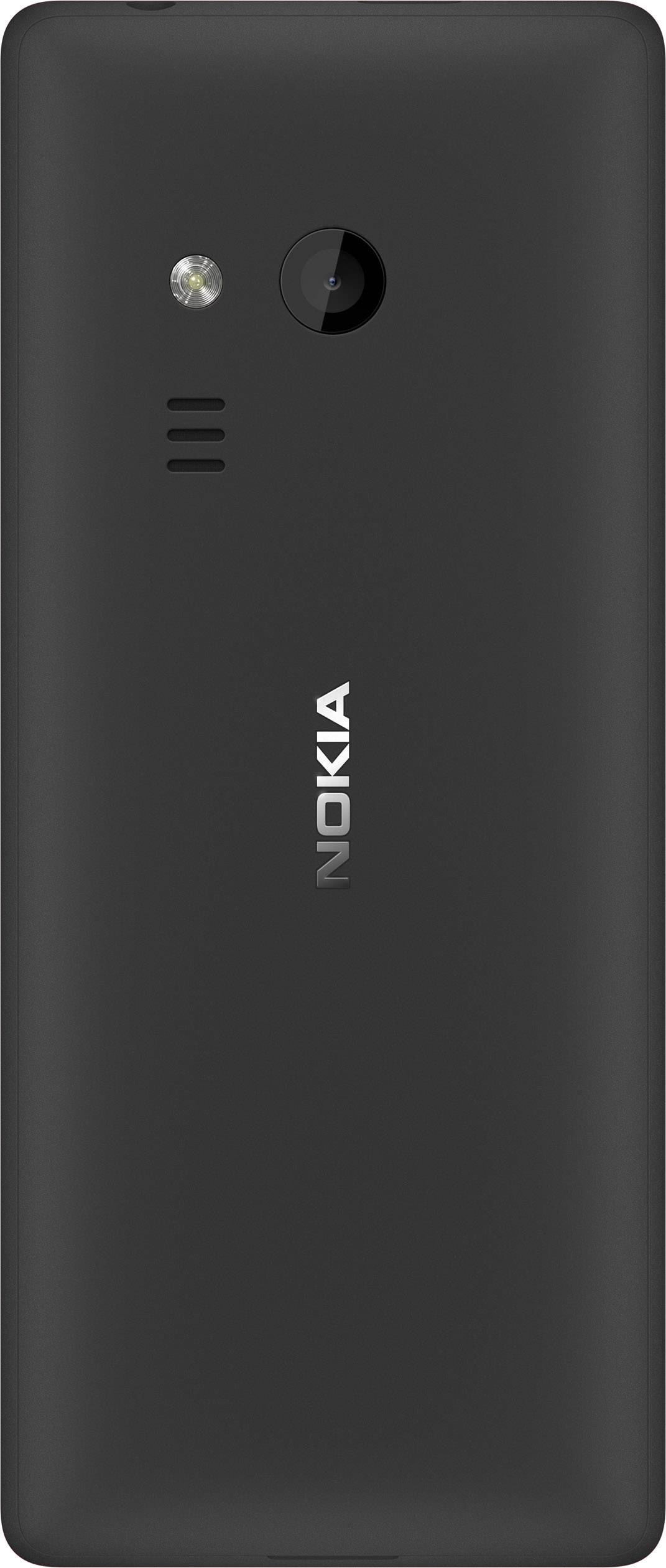 Nokia 216 Dual-SIM telefoon Zwart | Conrad.nl