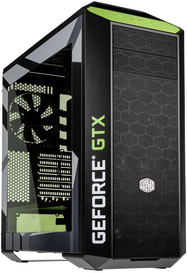 Cooler Master Pro 5 Midi-tower Gaming-behuizing Zwart | Conrad.nl