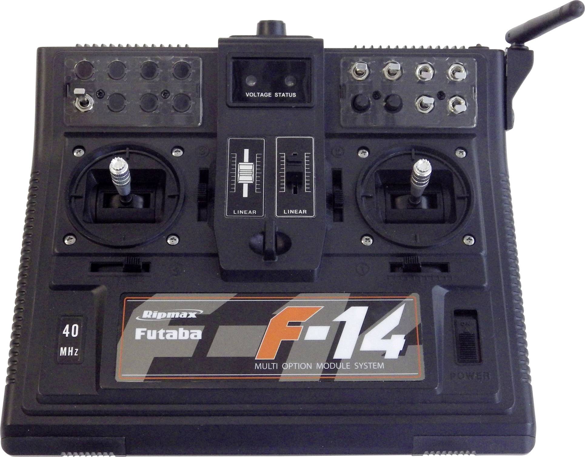 Futaba F14 Set RC pultzender 2,4 GHz Aantal kanalen: 4 Incl. ontvanger ...