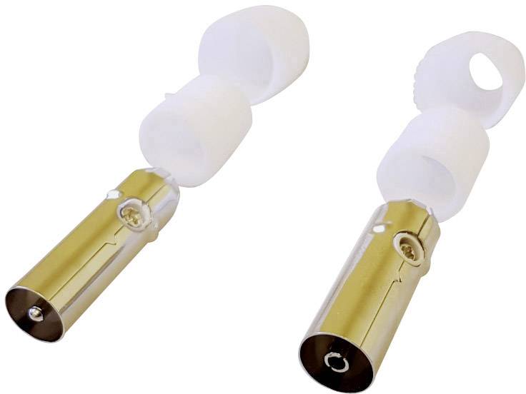 Coaxiale connectoren Kabeldiameter: 9.50 mm kopen ? Conrad Electronic