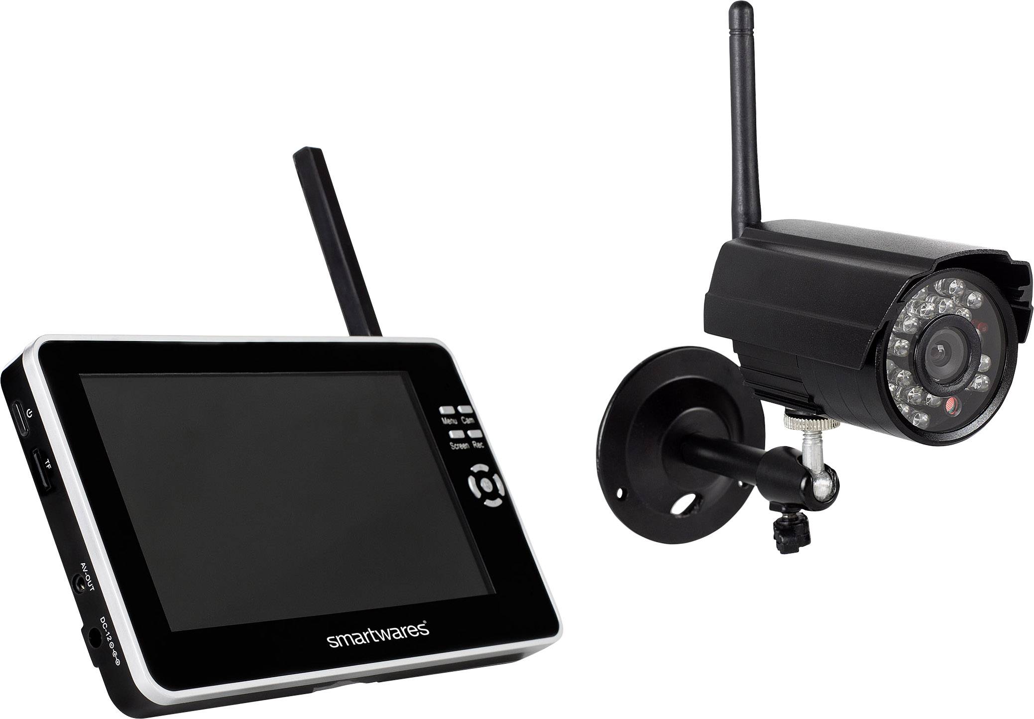 Smartwares CS87DVR Bewakingscamera-set Radiografisch 4-kanaals Met 1 ...