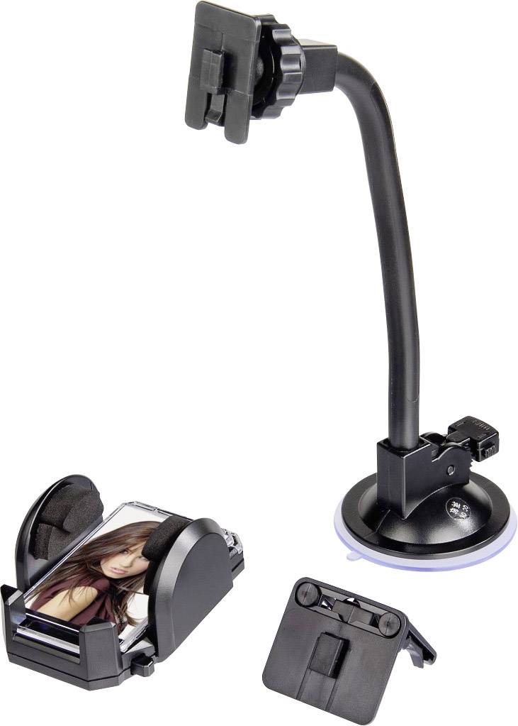 Hama 178291 Telefoonhouder voor in de auto 360° draaibaar 40 - 110 mm ...