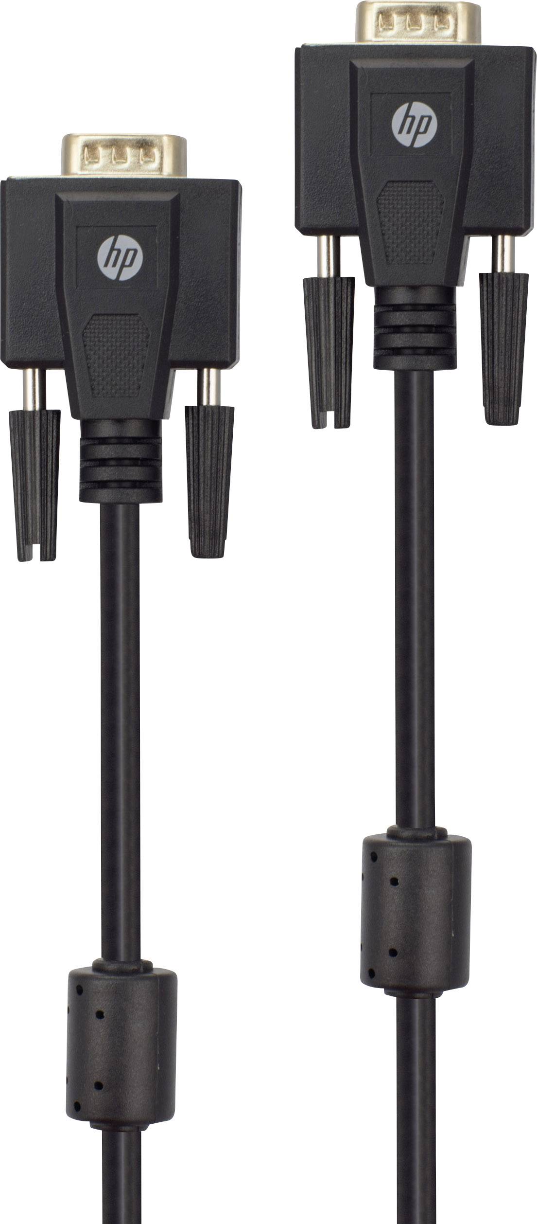 HP VGA Aansluitkabel [1x VGA-stekker - 1x VGA-stekker] 3 m Zwart ...