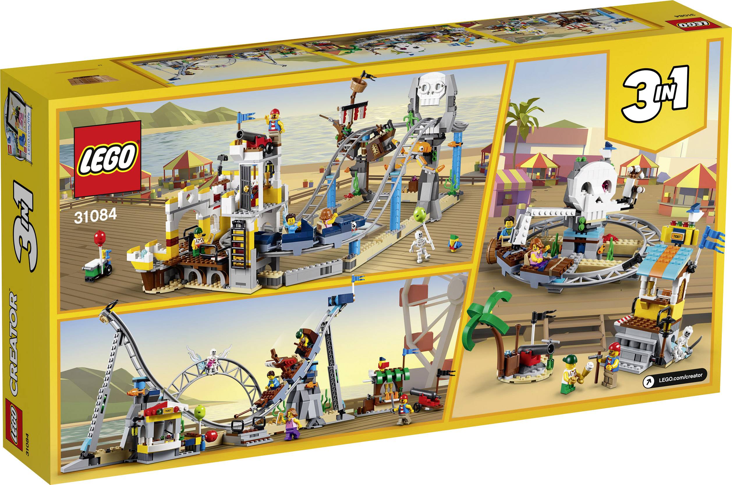 LEGO® CREATOR 31084 Piraten achtbaan | Conrad.nl