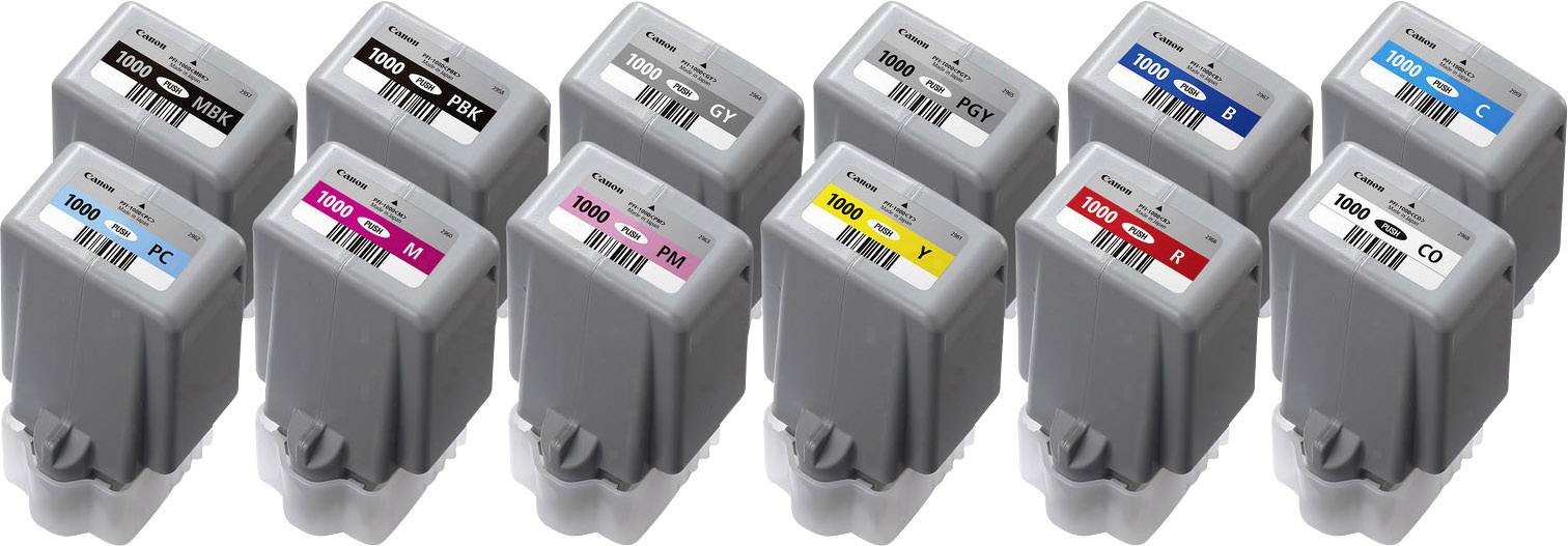 Canon Inktcartridge PFI-1000 MBK Origineel Matzwart 0545 C 001 kopen ? Conrad Electronic