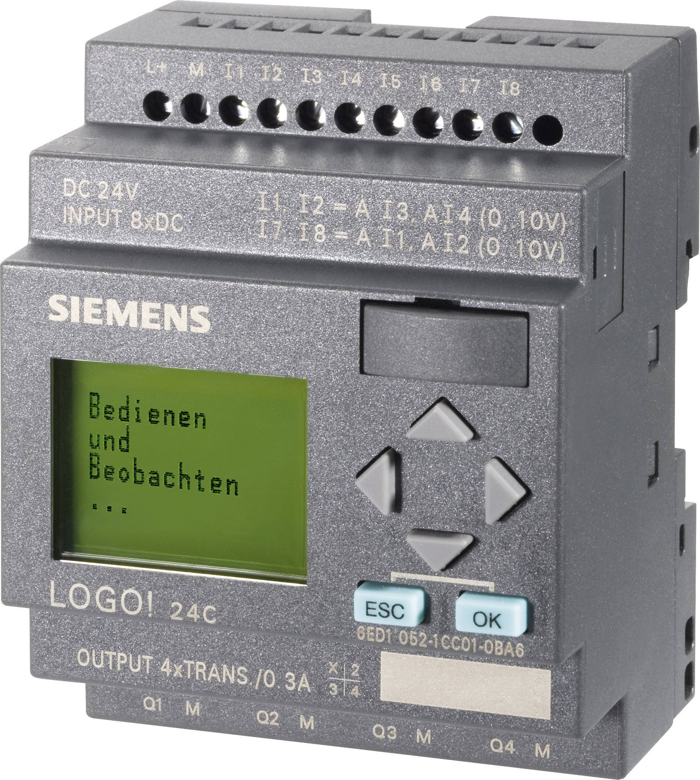 Siemens LOGO! 0BA6 24C PLC-aansturingsmodule 24 V/DC | Conrad.nl