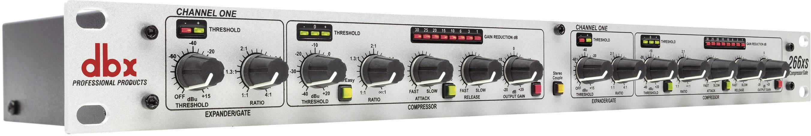 DBX 266 XS 2-kanaals 19 inch compressor | Conrad.nl