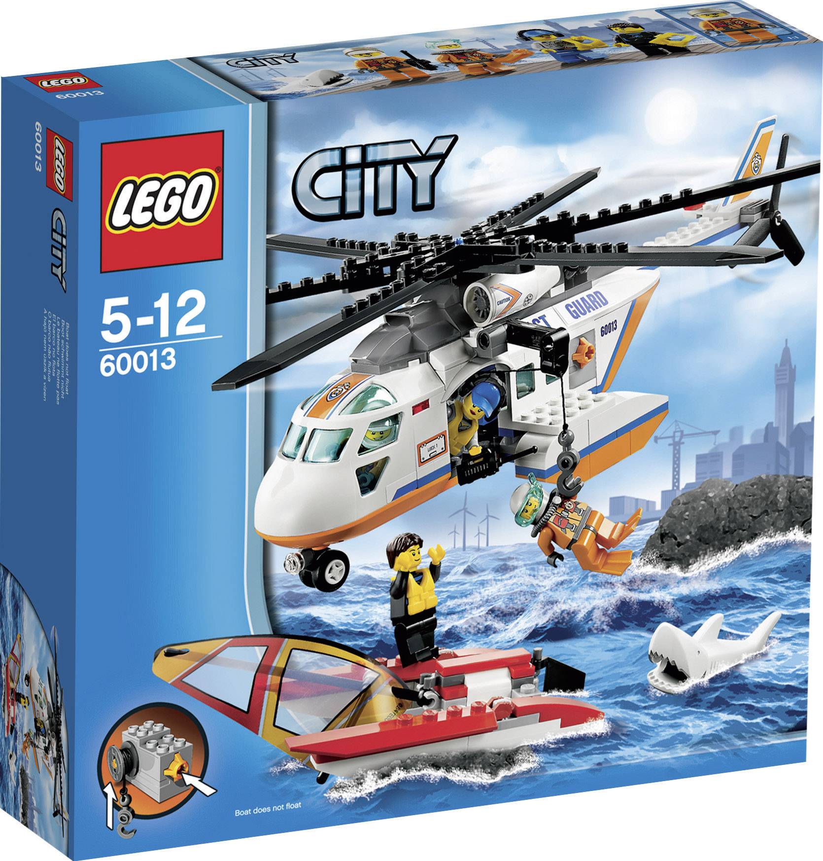 LEGO City 60013 helikopter van de kustwacht | Conrad.nl