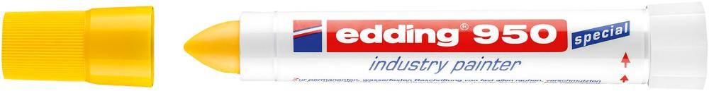 Edding 950 industry painter 4-950005 Industriële marker Geel Watervast ...