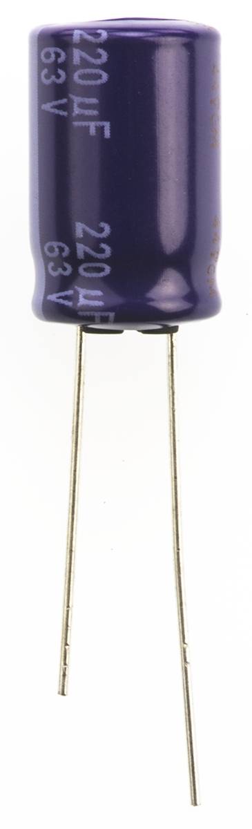 Panasonic ECA-1JM221 Elektrolytische condensator Radiaal bedraad 5 mm ...