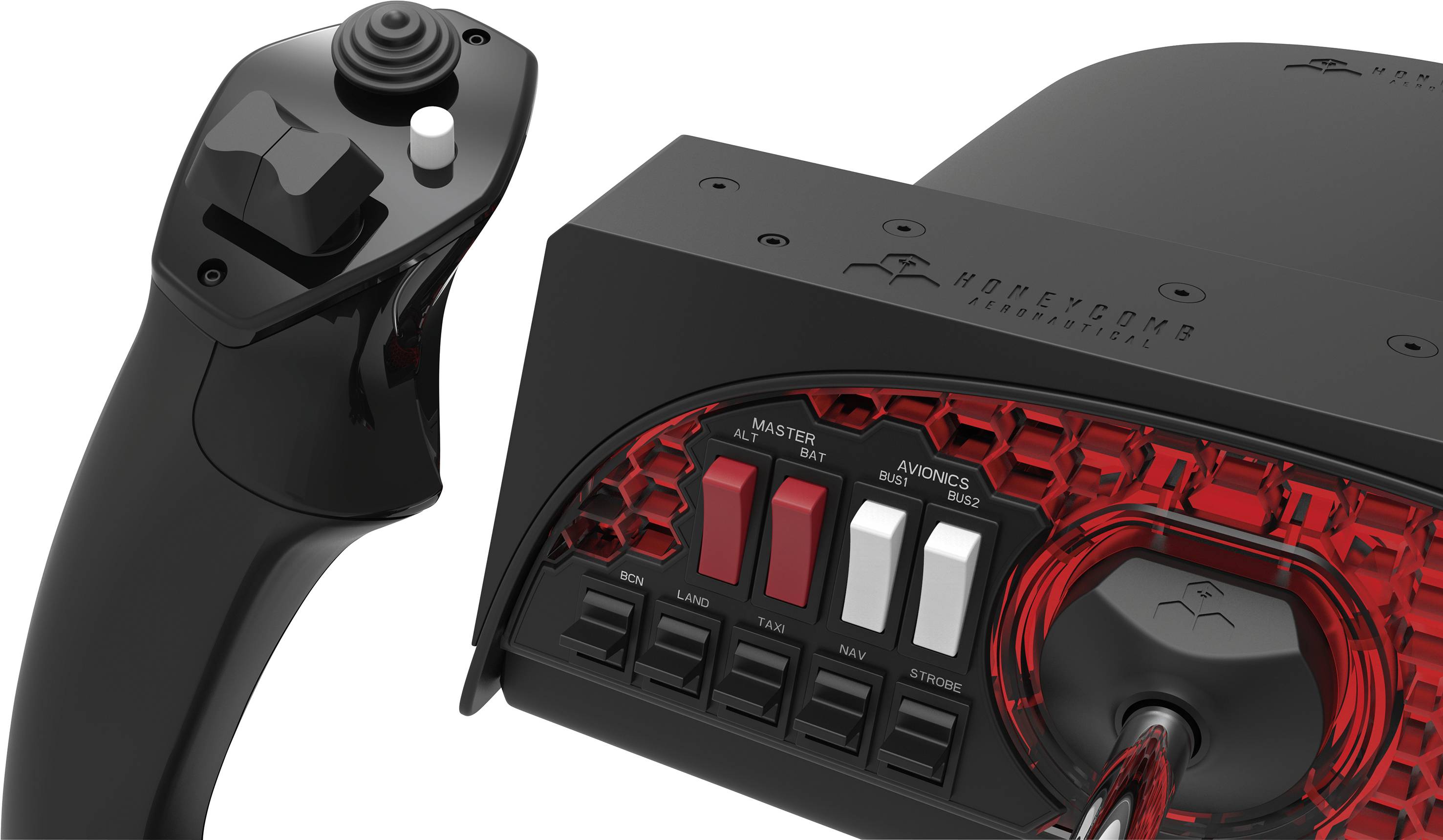 Wolant do symulatorów lotu Aerosoft Honeycomb Alpha Flight Controls USB ...