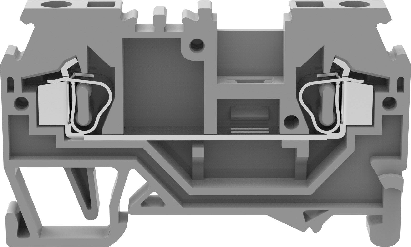 Terminal przepustowy Degson WS2.5-01P-11-00A(H) klema sprężynowa 1 szt ...