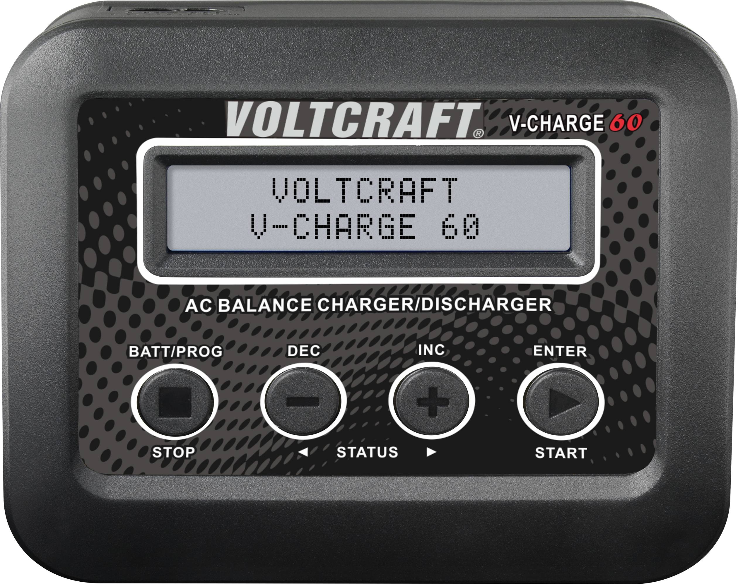 Ładowarka modelarska VOLTCRAFT V-Charge 60 6 A | Conrad Electronic
