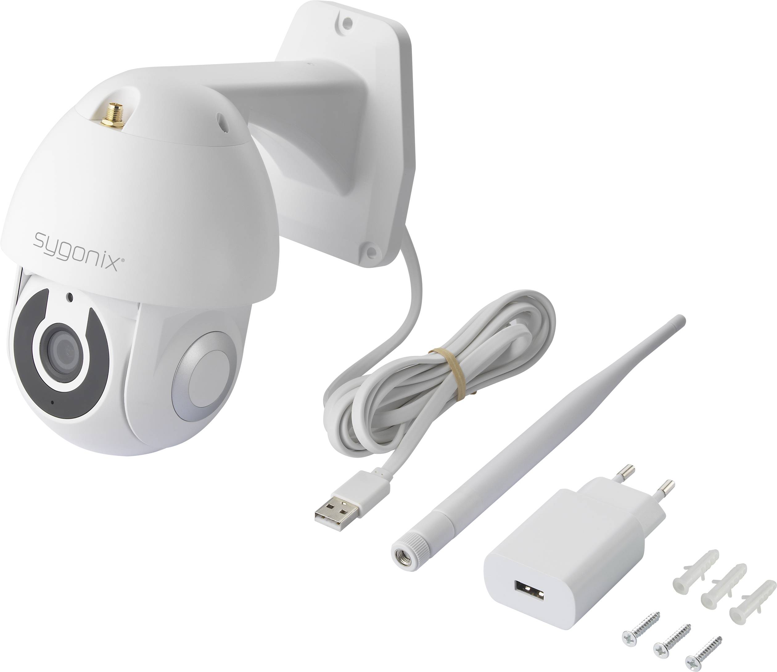 Kamera monitoringu IP Sygonix SY-4535054 WLAN, LAN 1920 x 1080 px ...