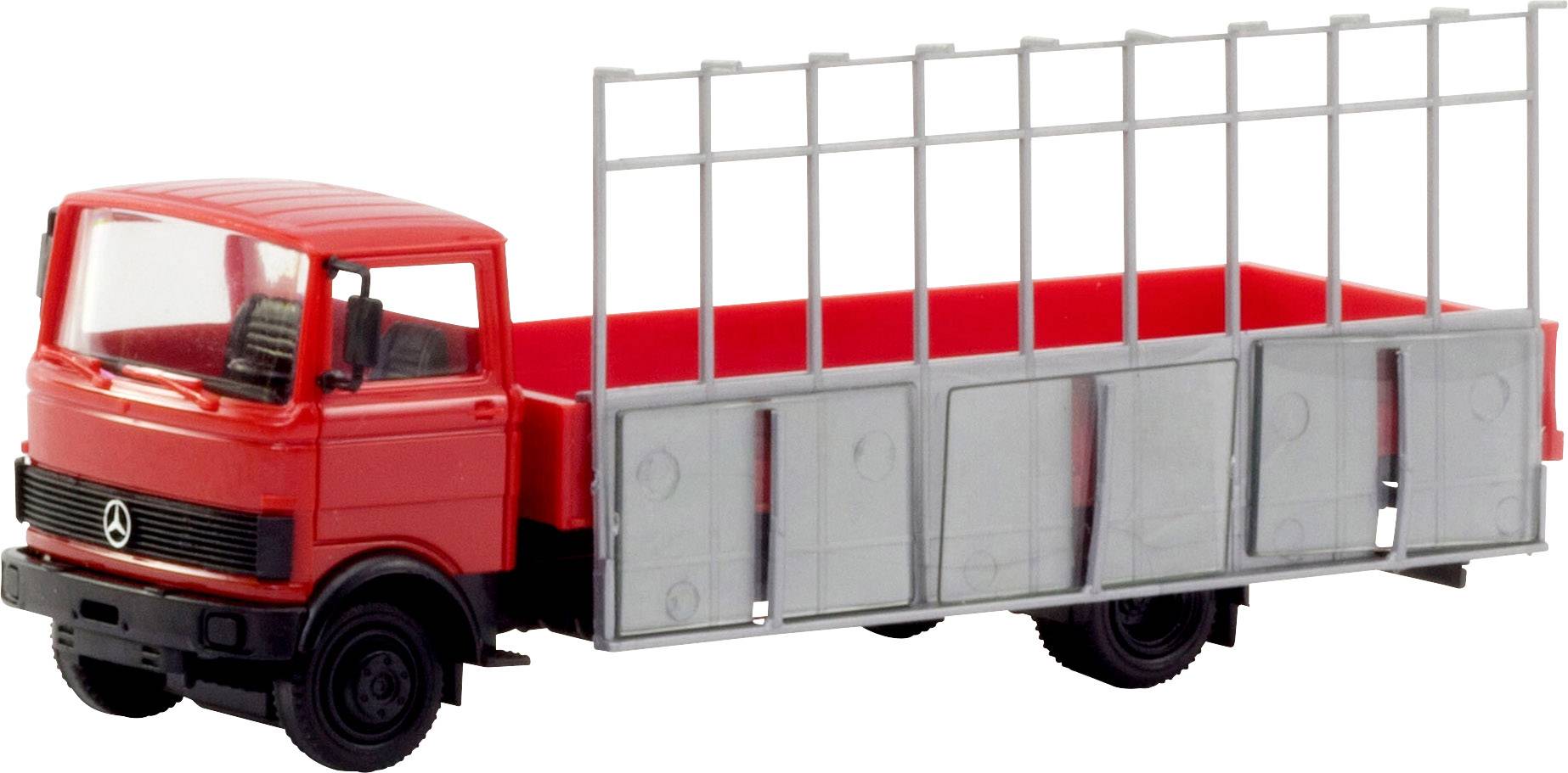 Herpa 094856 H0 Model ciężarówki Mercedes Benz Platforma LP 813 ze ...