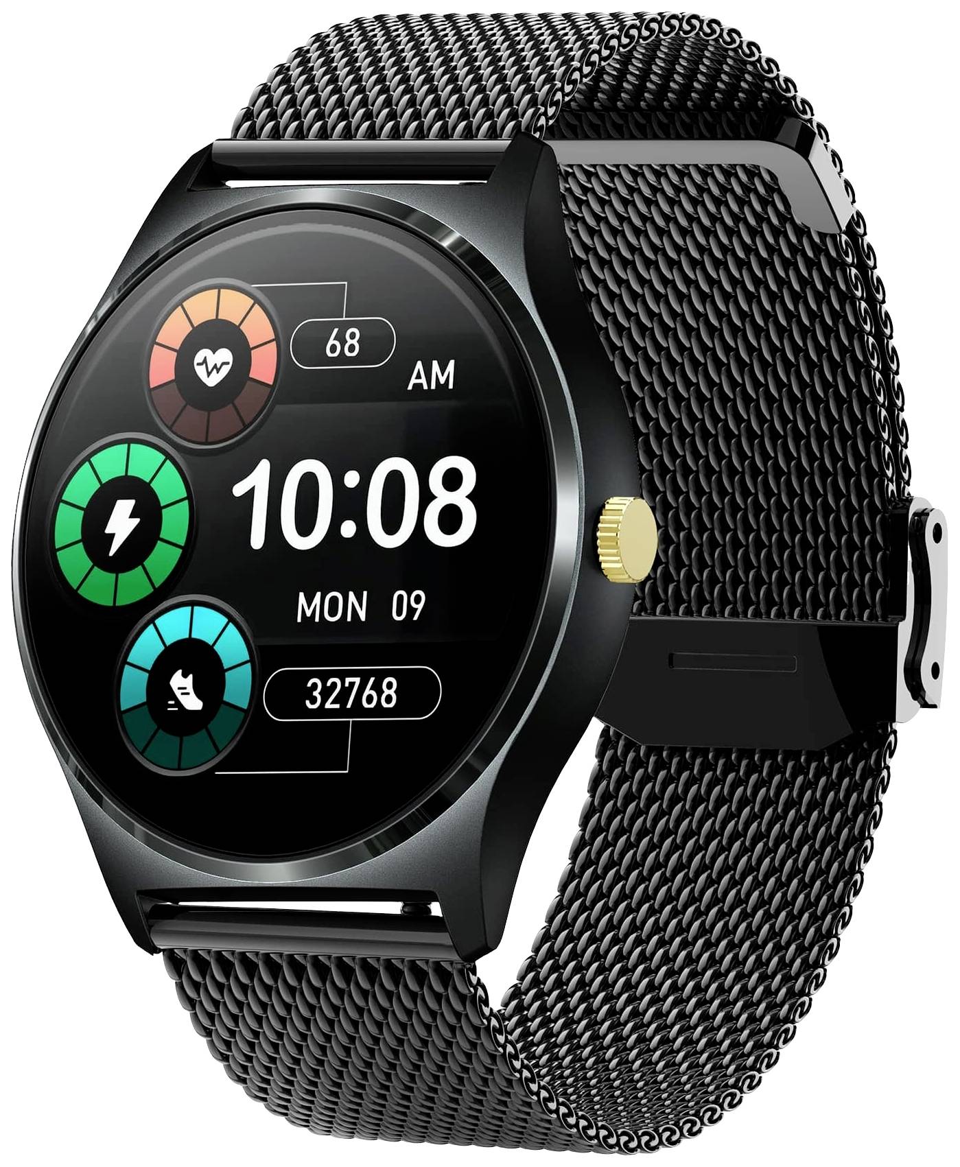 XCOAST QIN XC Pro Smartwatch 45 mm czarny | Conrad Electronic
