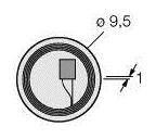 Transponder RFID Turck TW-R9.5-B128 100 pcs 7030252, 100 szt. | Conrad ...