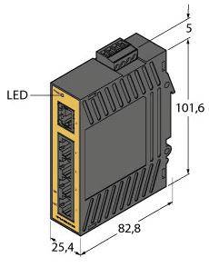 Turck SE20-84X-RJ522 Switch przemysłowy Ethernet | Conrad Electronic