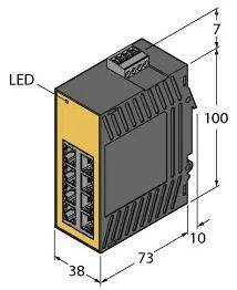 Turck SE20-84XT-RJ822 Switch przemysłowy Ethernet | Conrad Electronic