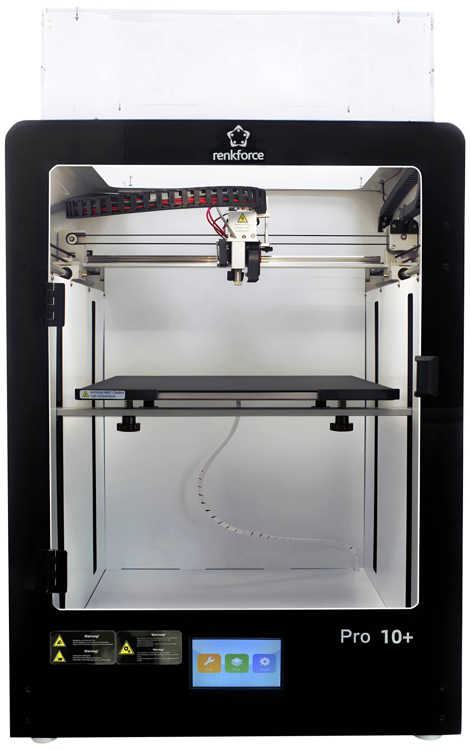 Renkforce 3D-Drucker Pro 10+ Drukarka 3D Ekran dotykowy kolorowy 12,7 ...