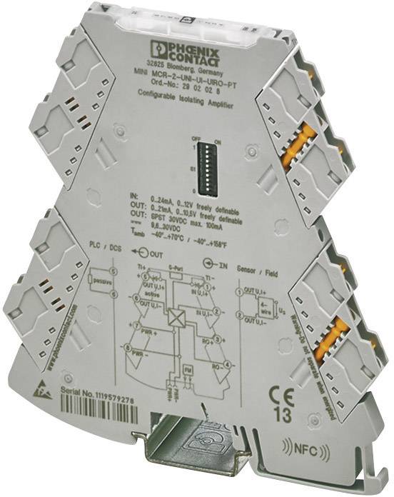 Phoenix Contact MINI MCR-2-UNI-UI-UIRO 2902026 Wzmacniacz separacyjny 1 ...