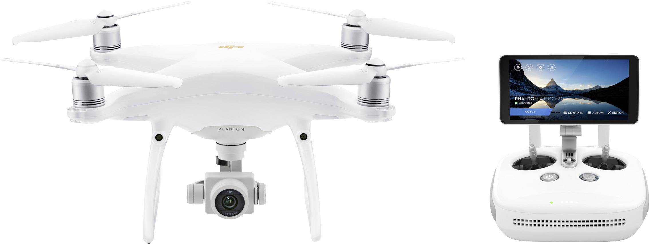 Dron przemysłowy DJI Phantom 4 Pro+ V2.0 inkl. FPV-Goggles WM331S + G1P ...
