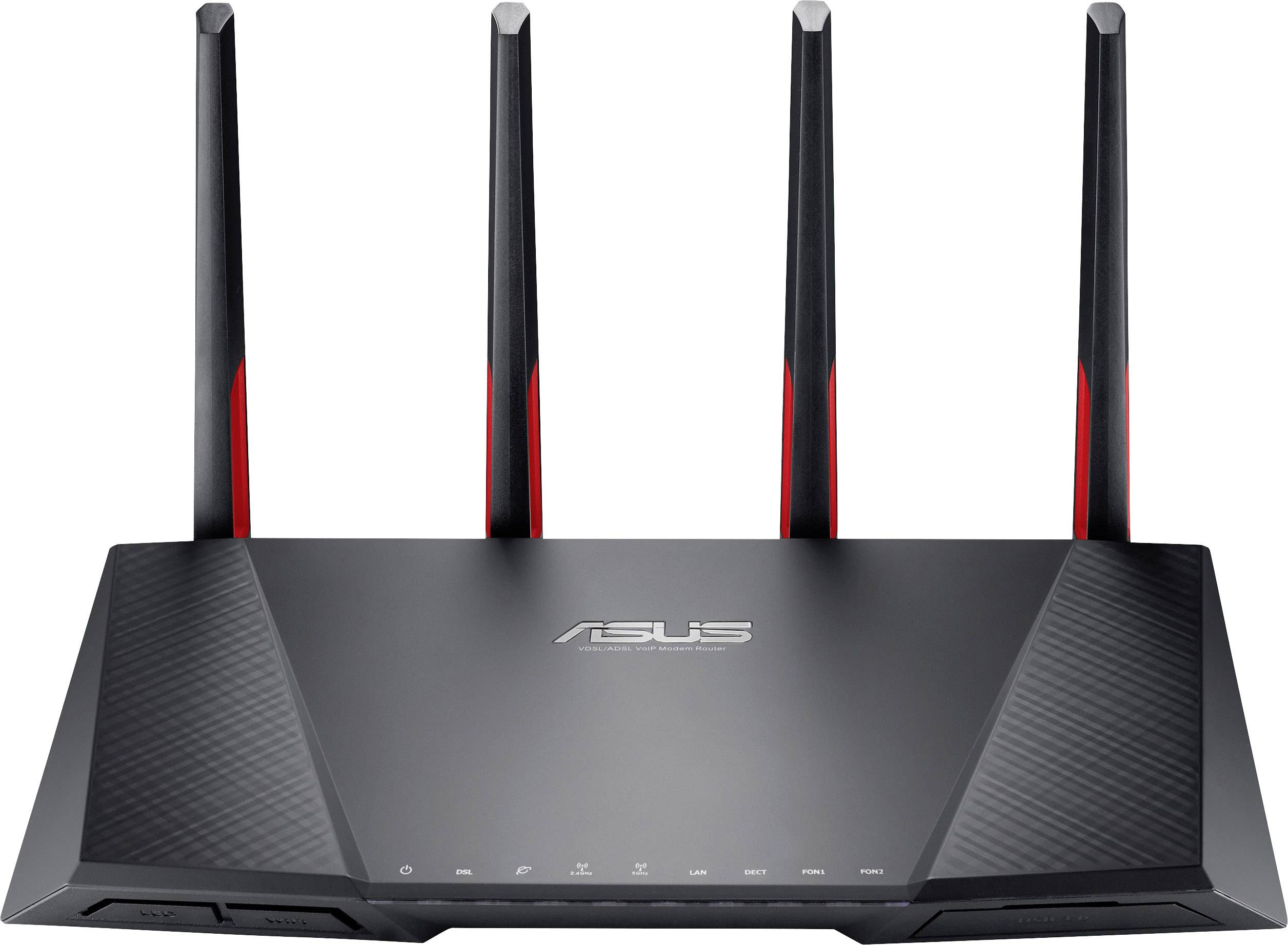 Router Asus DSL-AC68VG VOIP, Wbudowany modem: VDSL, ADSL, ADSL2+, RJ11 ...