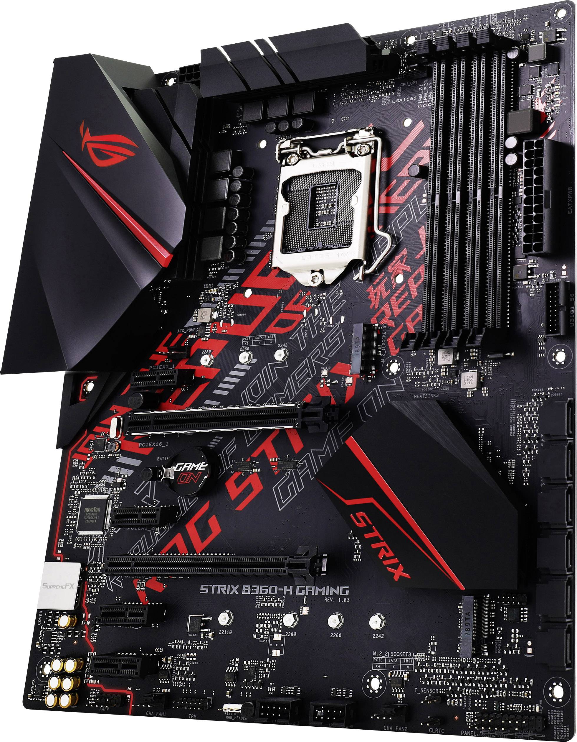 Płyta główna Asus ASUS ROG STRIX B360-H GAMING Intel® 1151v2 ATX Intel ...