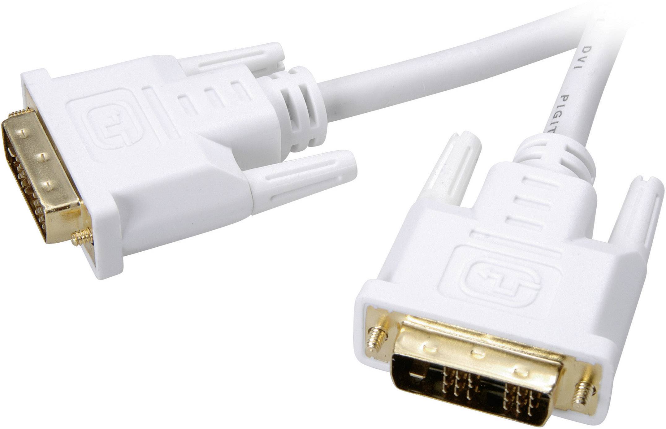 Kabel DVI TECHly ICOC-DVI-8000 ICOC-DVI-8000, [1x złącze męskie DVI 18 ...
