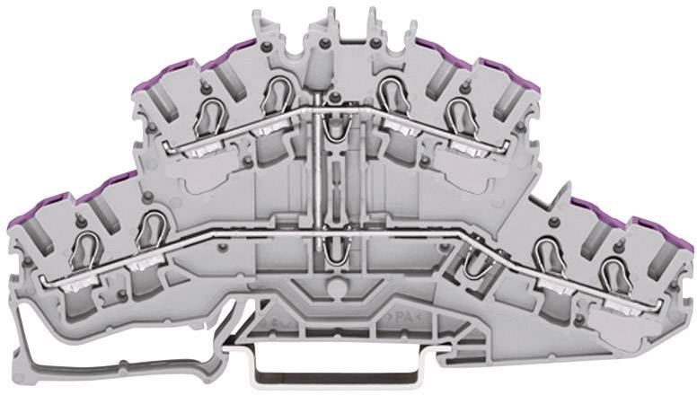 WAGO 2002-2408 dwupiętrowa złączka 4-przewodowa | Conrad Electronic