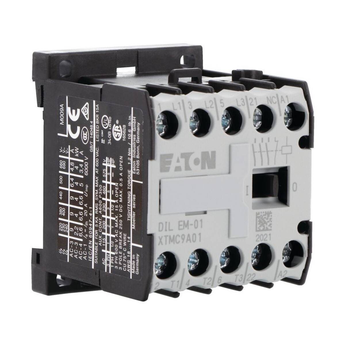 Stycznik Eaton DILEM-01-G(24VDC), 4 kW, 3-Pin | Conrad Electronic