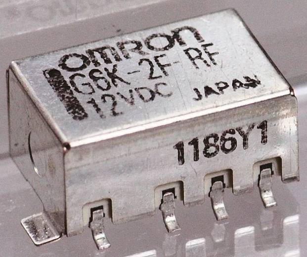 Omron G6K-2F-RF-4.5DC Przekaźnik SMD, monostabilny, 1 cewka, 1 szt ...