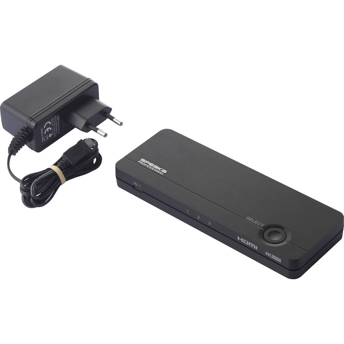 SpeaKa Professional SP-KVM-230 2+1 vrata KVM preklopnik HDMI 3840 x ... SpeaKa Professional SP-KVM-230 2+1 vrata KVM preklopnik HDMI 3840 x ...