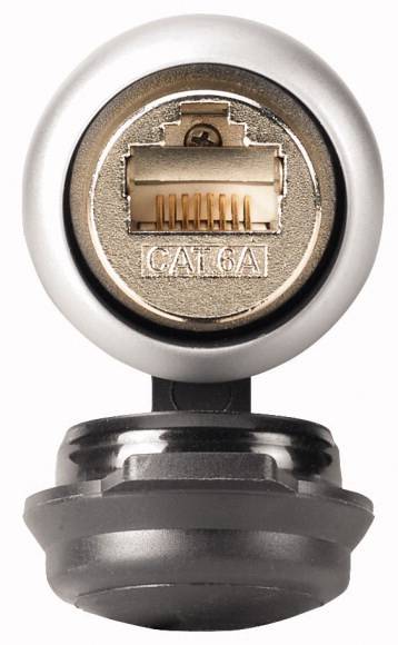 Eaton M22-RJ45-CAT6A RMQ pregradna vtičnica iz titana EP-400122 RJ45 ...