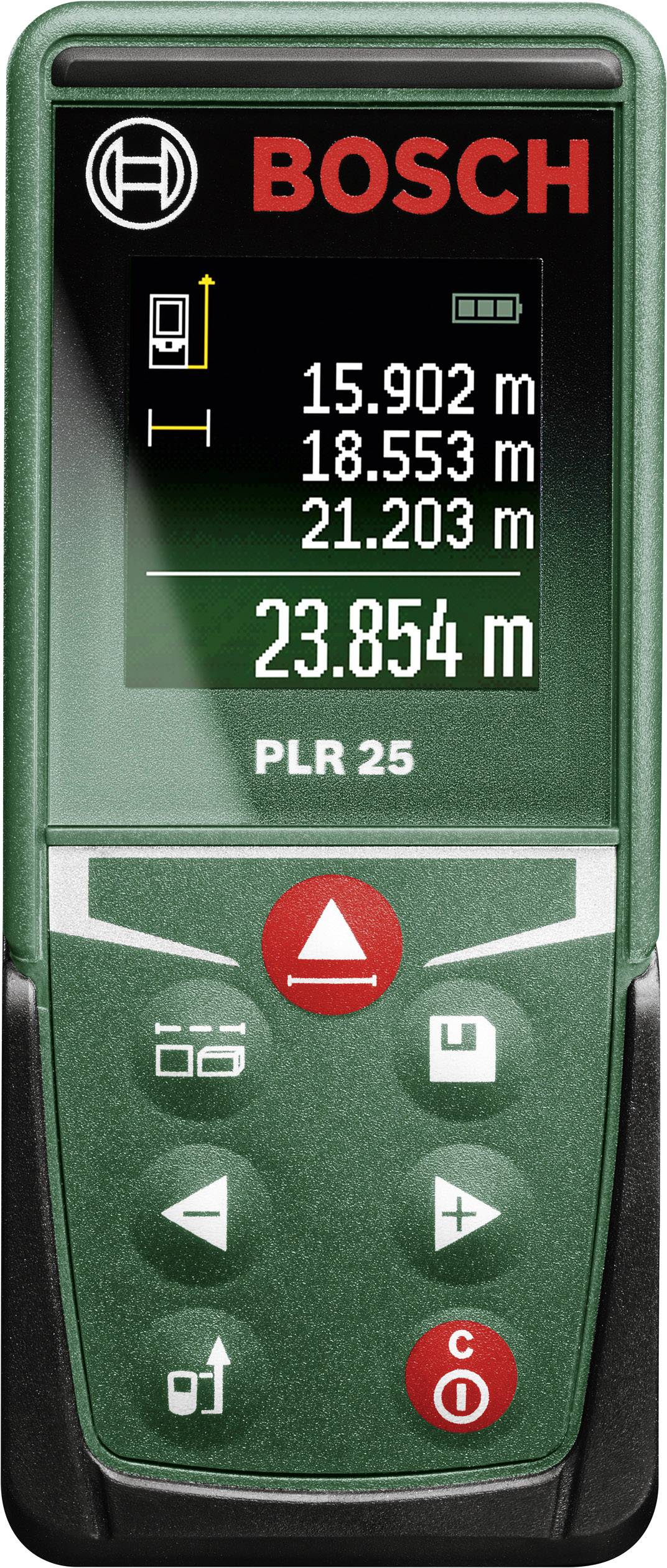 Bosch PLR 25 laserski merilnik razdalje, merilno območje maks. 25 m ...