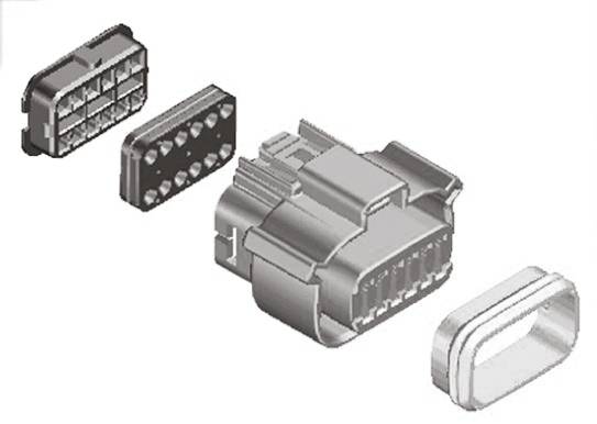 367921201 Molex MOL Automotive črna Molex Vsebina: 1 kos - MegaShop ...