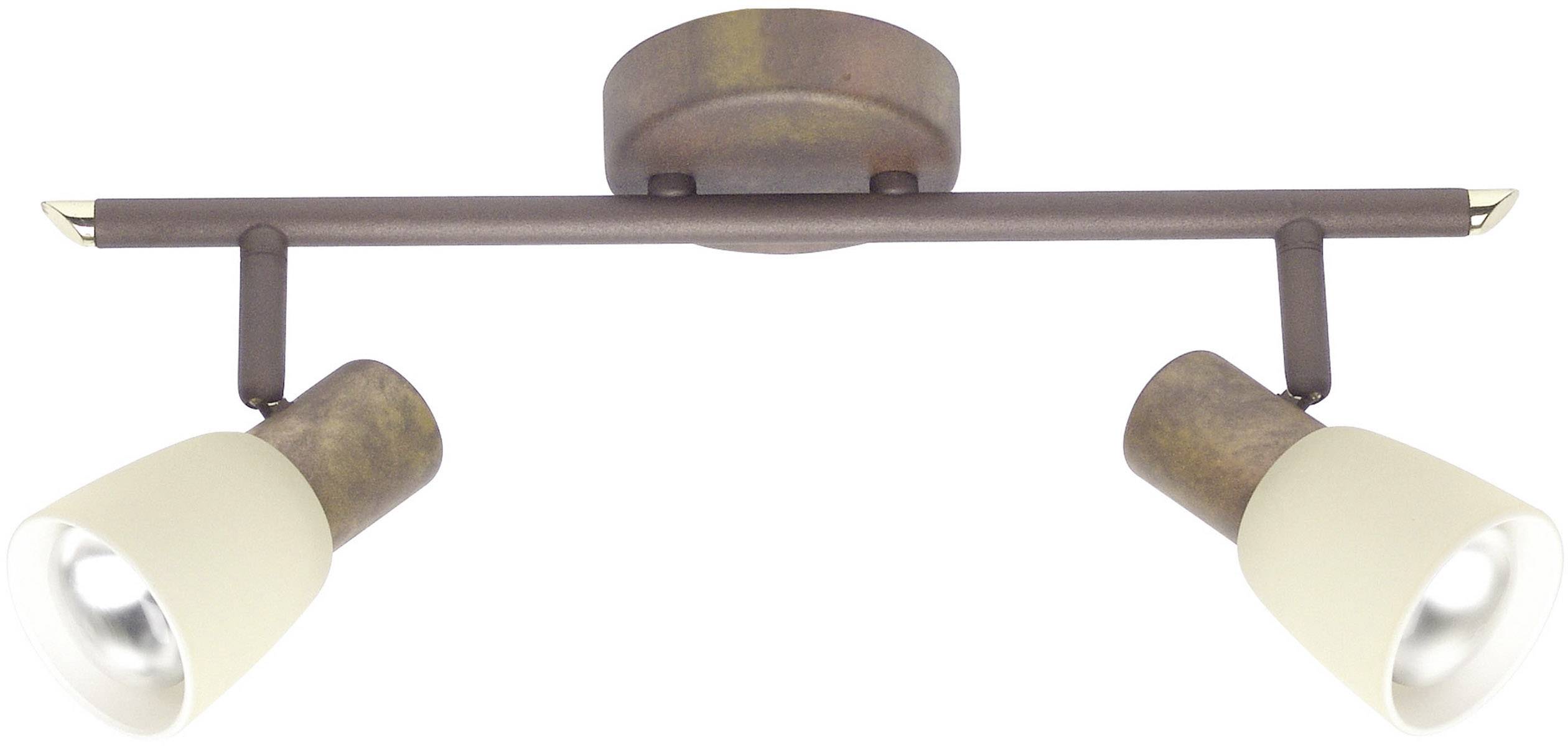 Tak-spotlights LED E14 80 W Brilliant Luca 35813/56 Koppar, Champagne ...