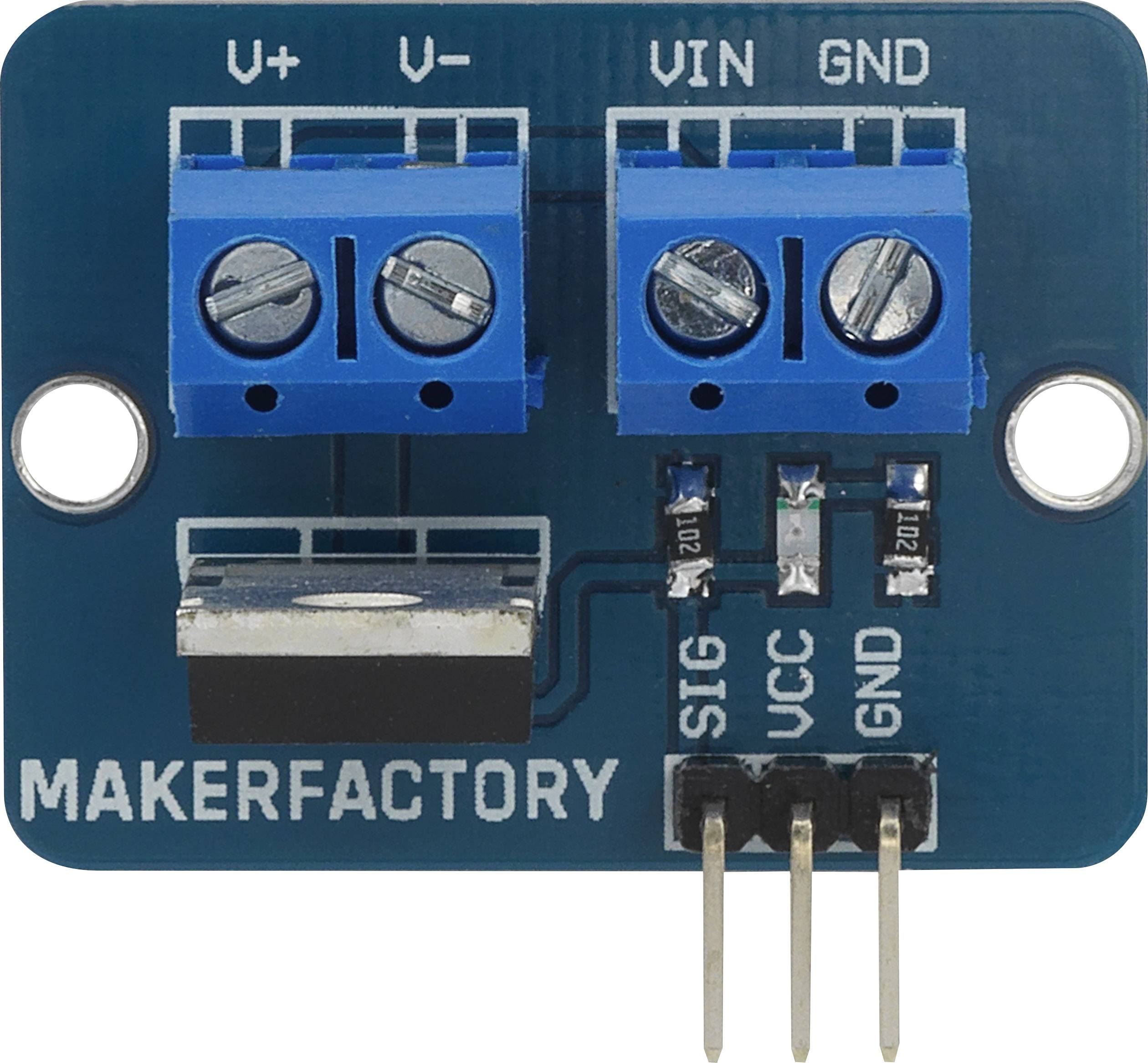Makerfactory Styrningsmodul Vma411 Passar Till Arduino Arduino Uno Fayaduino Freeduino