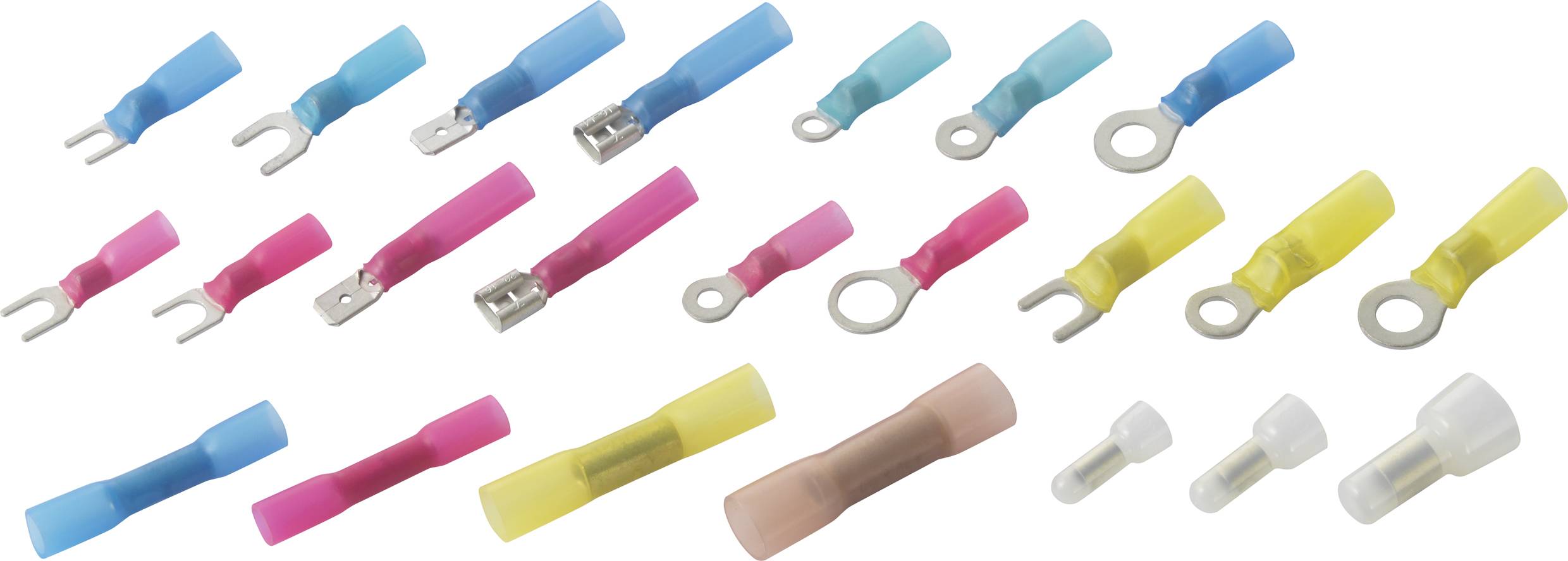 TOOLCRAFT HJ540168BC-A1A5 TO-7104990 Crimptång-set 168-delars Krympbara ...