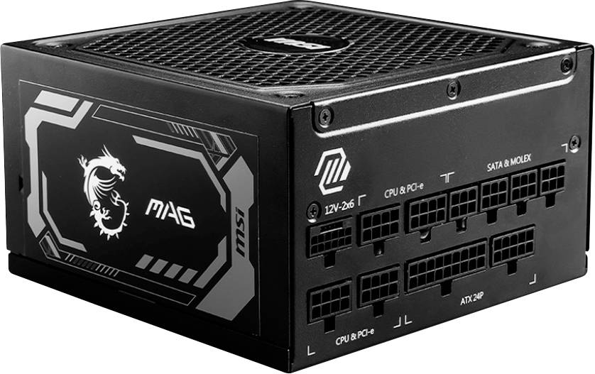 MSI MAG A1000GL PC nätaggregat 1000 W ATX 80PLUS® Gold | Conrad Electronic