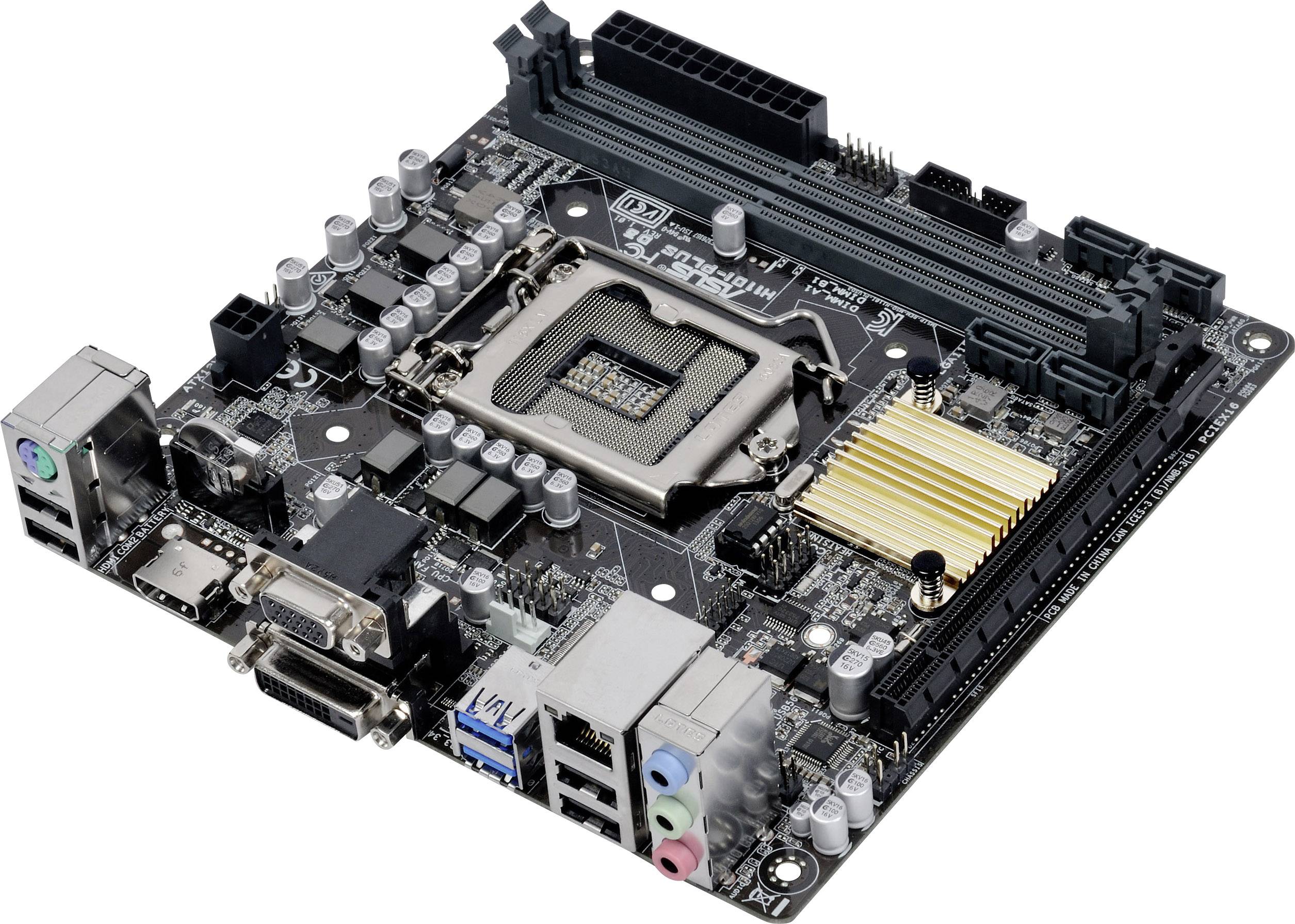 Moderkort Asus H110I-PLUS Intel® 1151 Mini-ITX Intel® H110 | Conrad.se