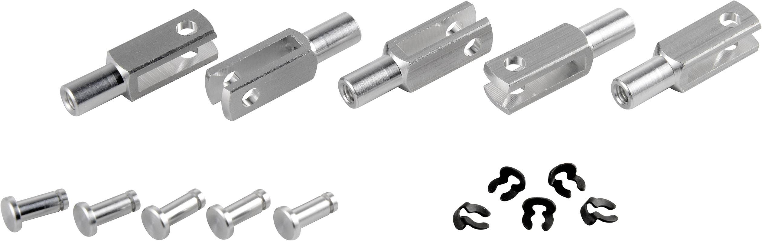 Modelcraft Aluminium Klyka med innergänga M3 5 st | Conrad Electronic