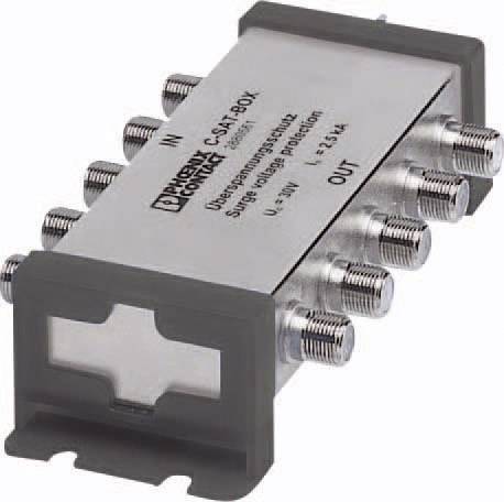 Phoenix Contact 2880561 C-SAT-BOX Överspänningsskydd - SAT-fördelare ...