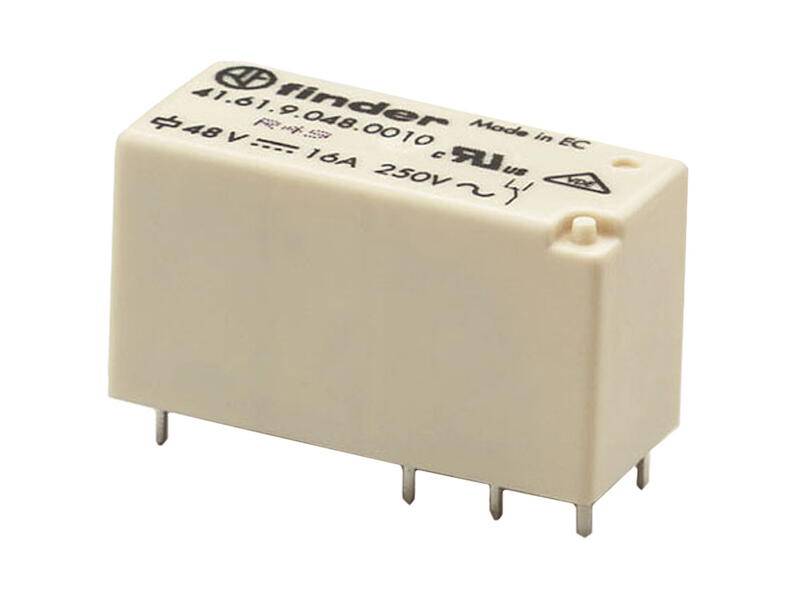 Finder 41.61.9.024.0010-1 41.61.9.024.0010 Kretskort-relä 24 V/DC 16 A ...