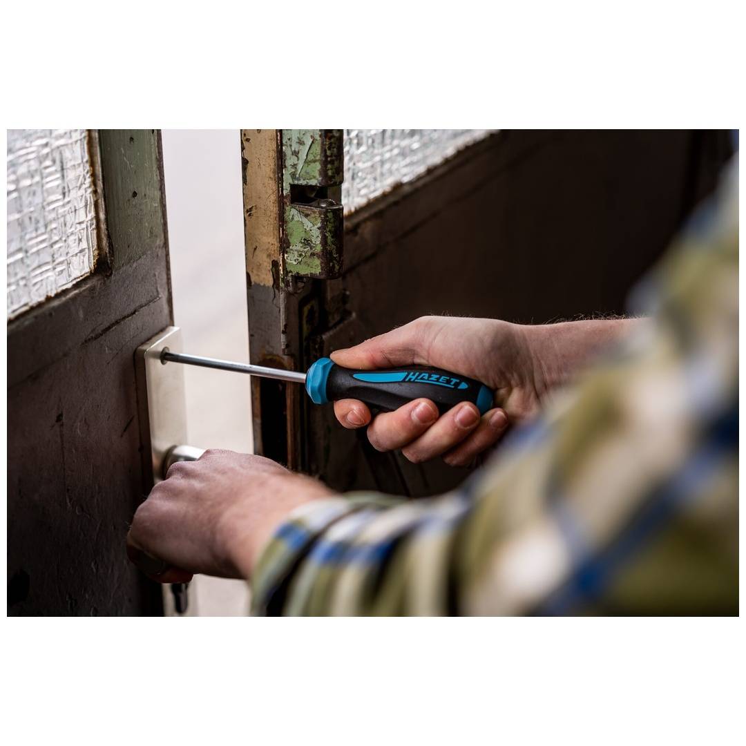 Hazet 802-PH1 Verkstad Stjärnskruvmejsel PH 1 Klinglängd: 80 mm DIN ISO ...