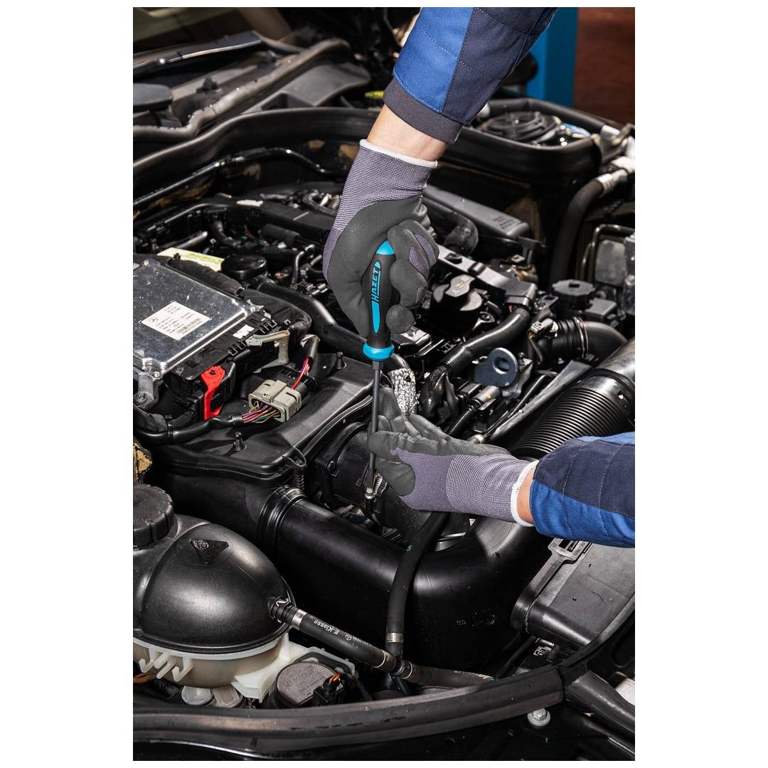 Hazet 802-PH0 Verkstad Stjärnskruvmejsel PH 0 Klinglängd: 60 mm DIN ISO ...