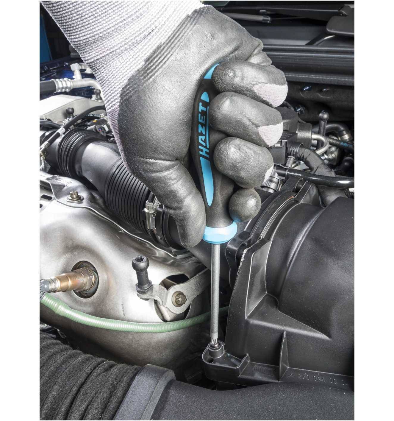 Hazet 802-PZ3 Verkstad Stjärnskruvmejsel PZ 3 Klinglängd: 150 mm DIN ...