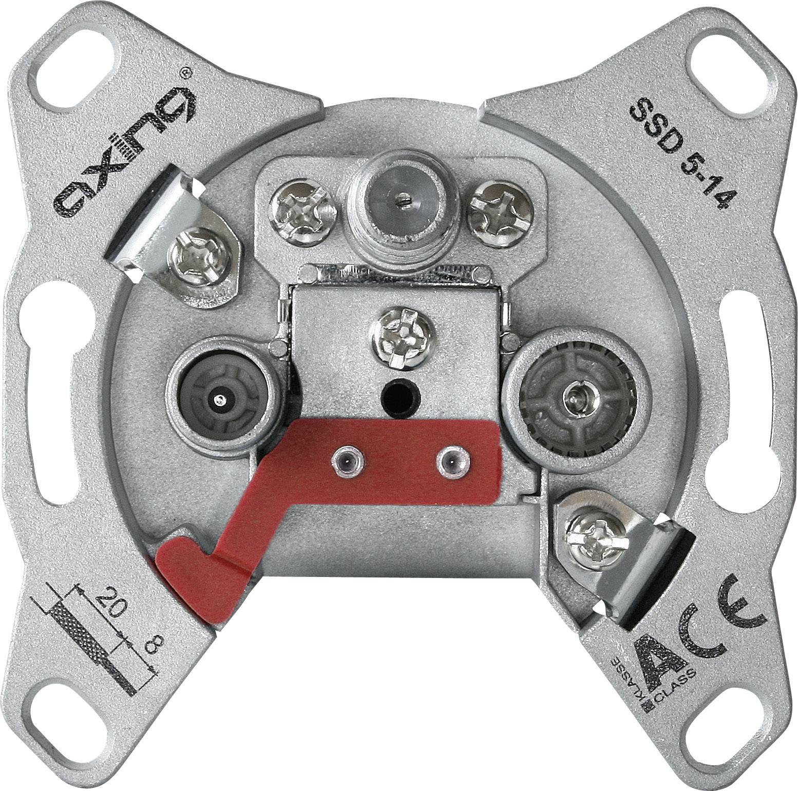 Axing SSD 5-07 Antenndosa TV, FM, SAT Infälld Ändterminal | Conrad ...