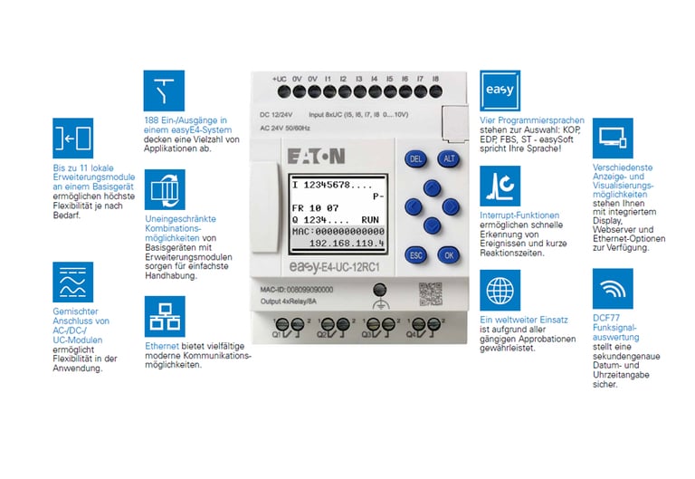 Eaton easyE4 » easyE4 System bei Conrad