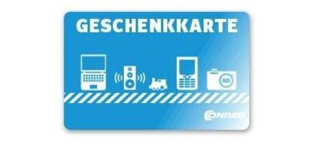 Geschenkkarte - Conrad Electronic Schweiz